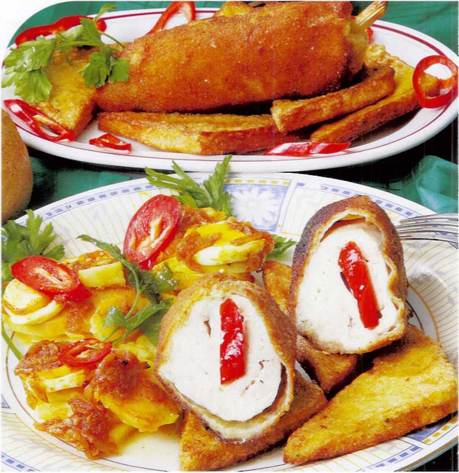 Pui Kievskaia cu unt şi pâine toast | Rețete de la Bunica